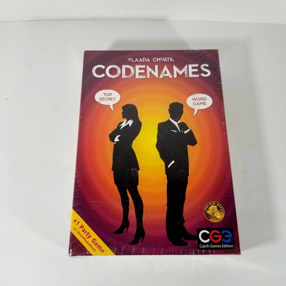 Czech Games | Games | Codenames Game Top Secret Word Deduction Game ...